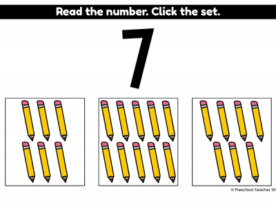 4-in-1 Counting to 10 Digital Activities Bundle - Preschool Teacher 101