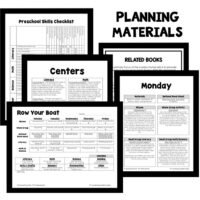 Row Your Boat Lesson Plans - Preschool Teacher 101
