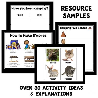 Camping Theme Preschool Classroom Lesson Plans - Preschool Teacher 101