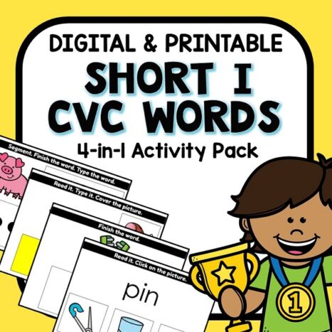3-in-1 Rhyming Digital Google Slides Activities Bundle - Preschool ...