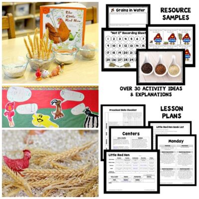 Little Red Hen Preschool Classroom Lesson Plans