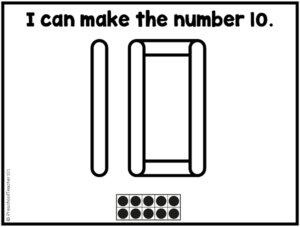 0-30 Number Mats-Craft Sticks - Preschool Teacher 101