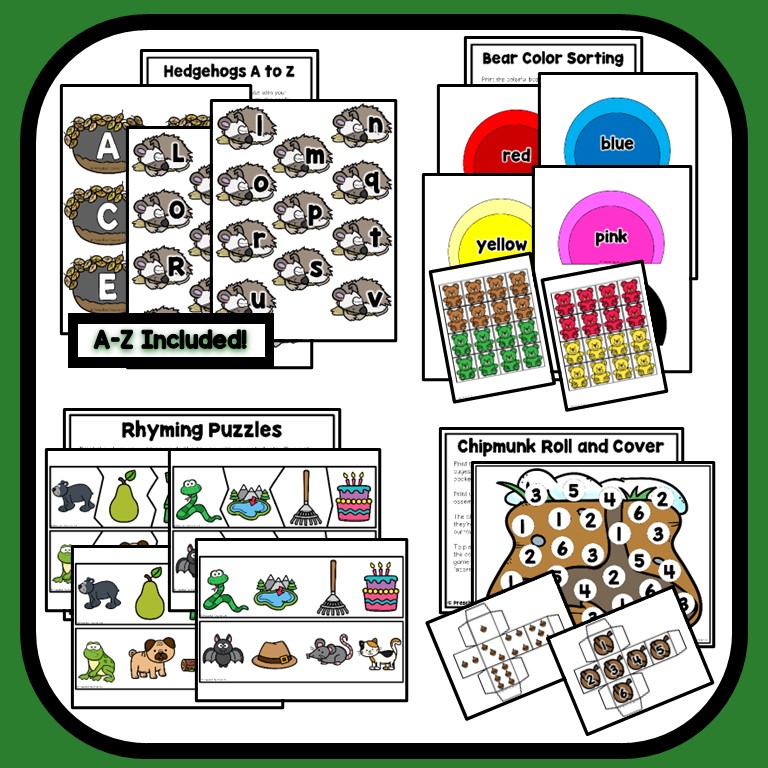 Hibernation Lesson Plans - Preschool Teacher 101