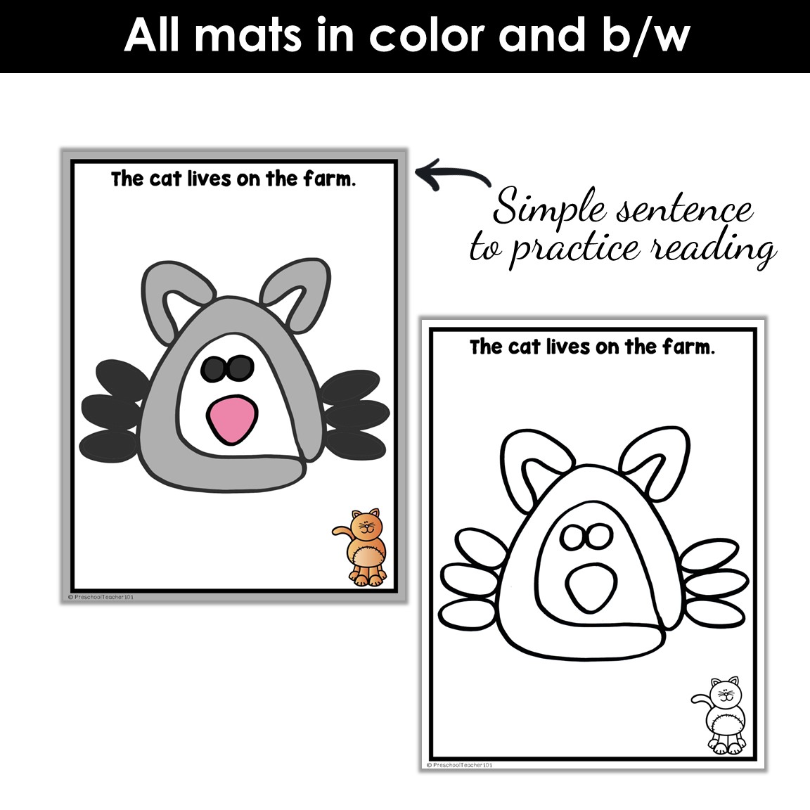 Nonseasonal Play Dough Mats 2