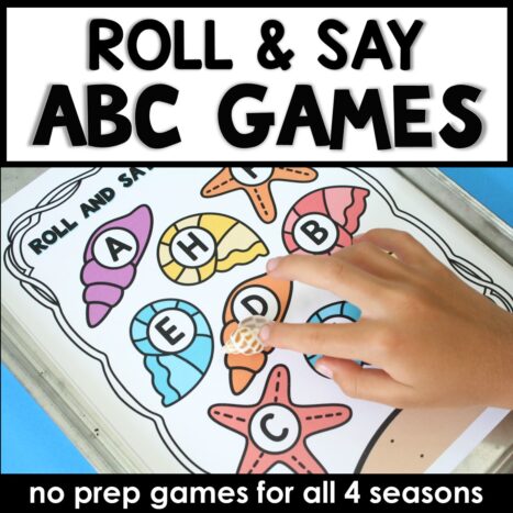 Roll and Color Math Games BUNDLE - Preschool Teacher 101