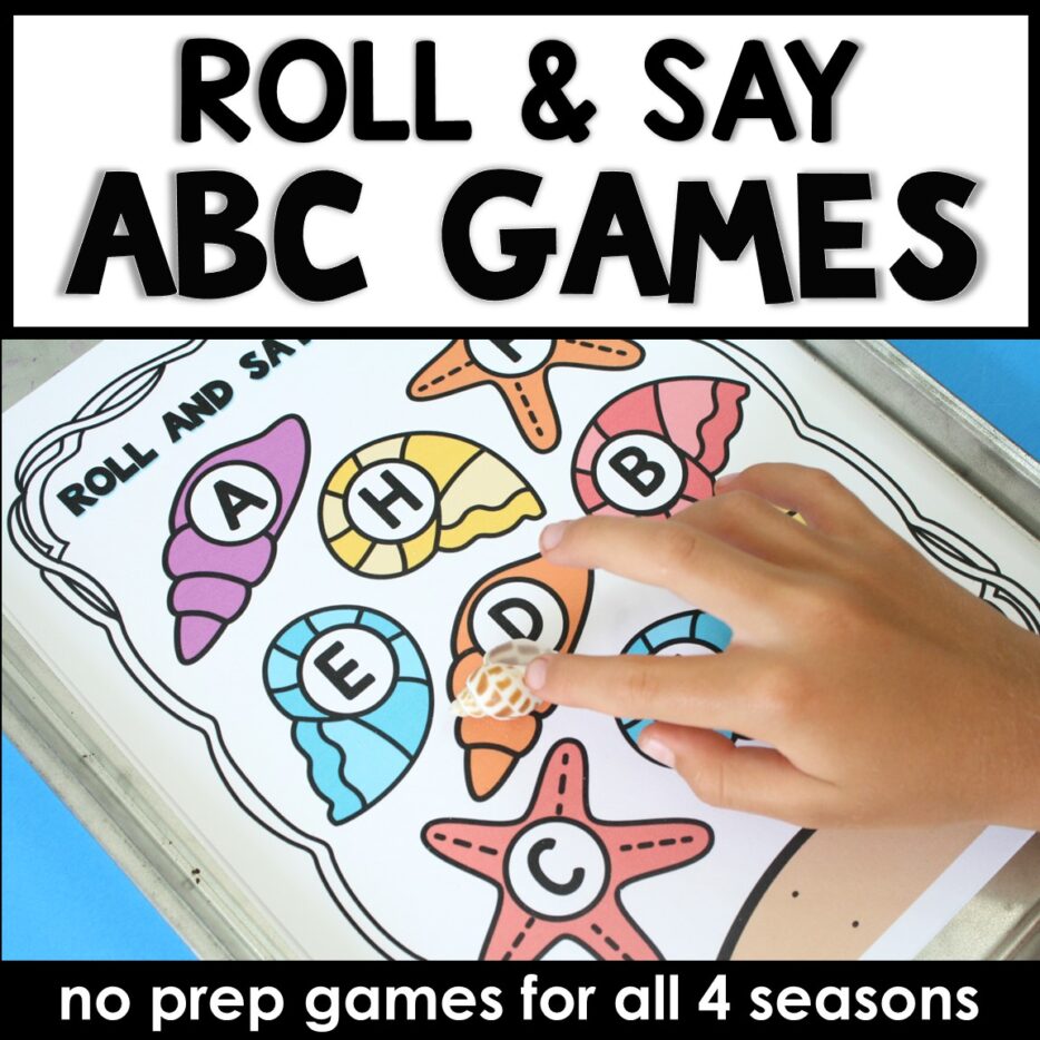 I Spy ABC Scavenger Hunts - Preschool Teacher 101