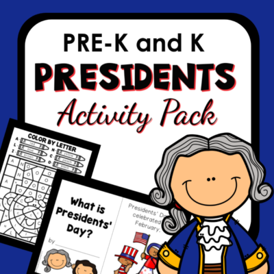 Presidents' Day Activities and Lessons for PreK and K - Preschool ...