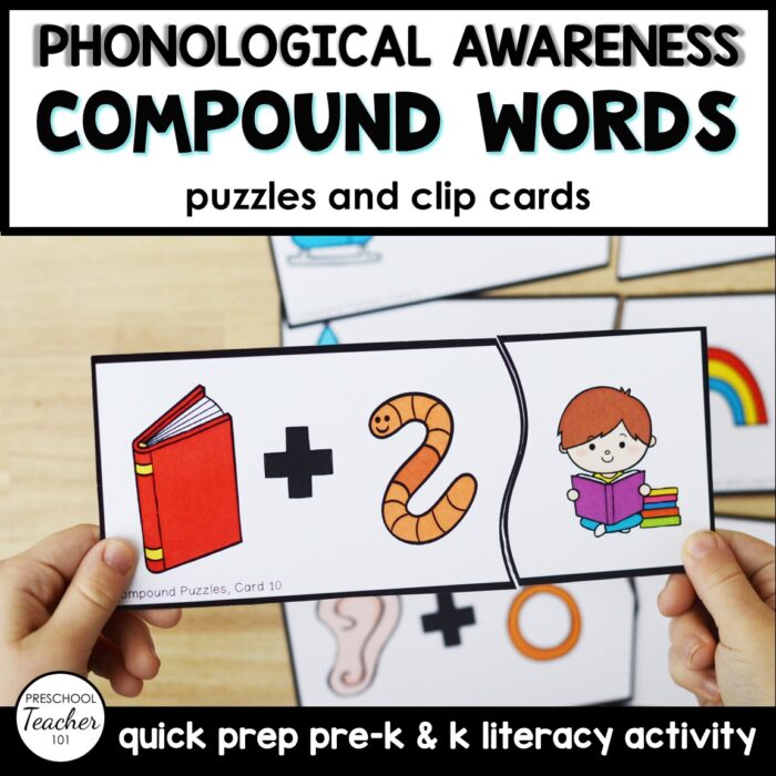 Compound Word Puzzles - Preschool Teacher 101