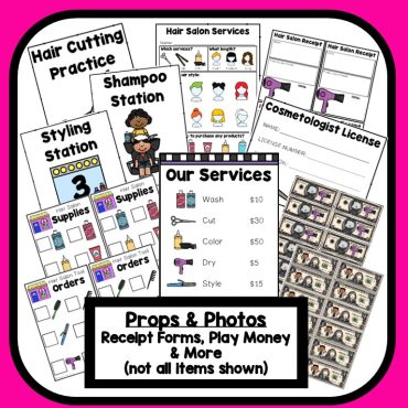 Hair Salon Dramatic Play - Preschool Teacher 101