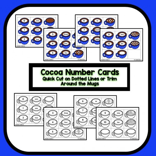 Hot Cocoa Number Sense Activities - Preschool Teacher 101