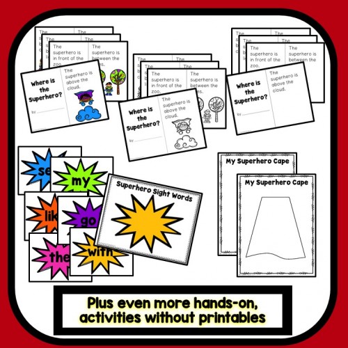Superhero Theme Preschool Classroom Lesson Plans - Preschool Teacher 101