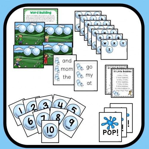 Bubble Theme Preschool Classroom Lesson Plans - Preschool Teacher 101