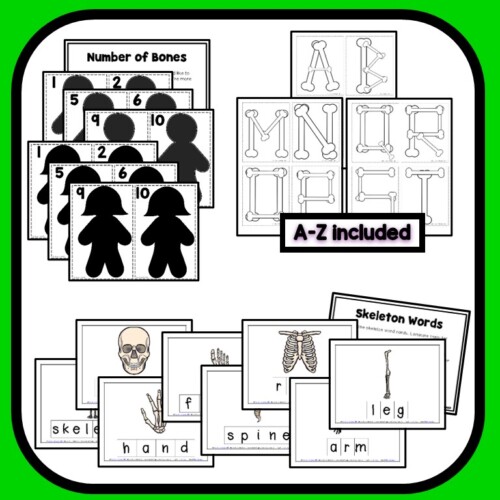Skeleton Theme Preschool Classroom Lesson Plans - Preschool Teacher 101