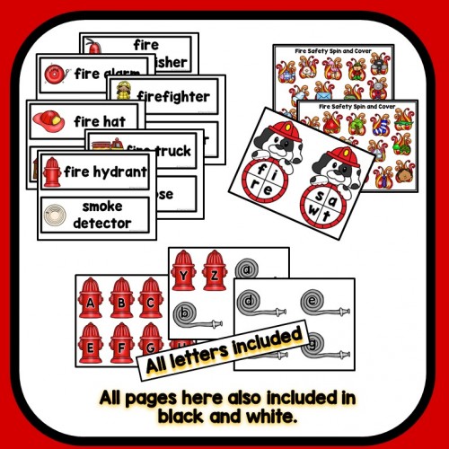 Fire Safety Theme Preschool Classroom Lesson Plans - Preschool Teacher 101