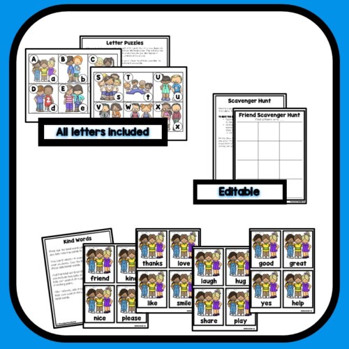 Friends Theme Preschool Classroom Lesson Plans