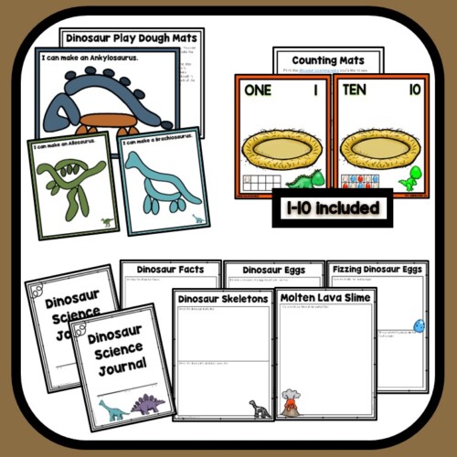Dinosaur Theme Preschool Classroom Lesson Plans - Preschool Teacher 101