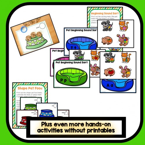 Pet Theme Preschool Classroom Lesson Plans - Preschool Teacher 101