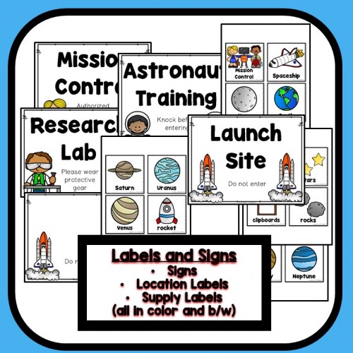 Space Dramatic Play - Preschool Teacher 101