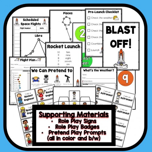 Space Dramatic Play - Preschool Teacher 101