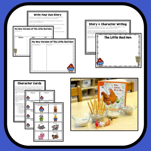 Little Red Hen Preschool Classroom Lesson Plans